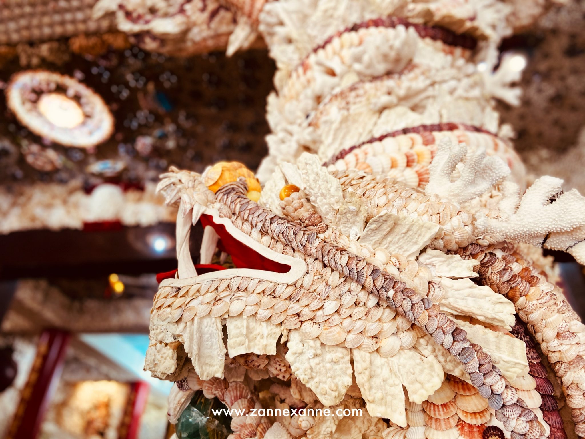 Dingshan Shell Temple | Unique Sea Shell Temple in Taiwan | Zanne Xanne ...
