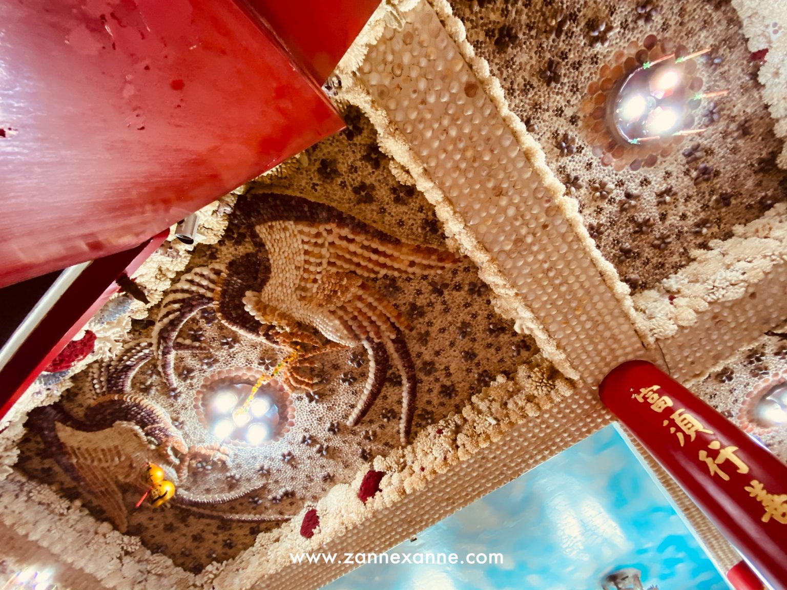 Dingshan Shell Temple | Unique Sea Shell Temple in Taiwan | Zanne Xanne ...